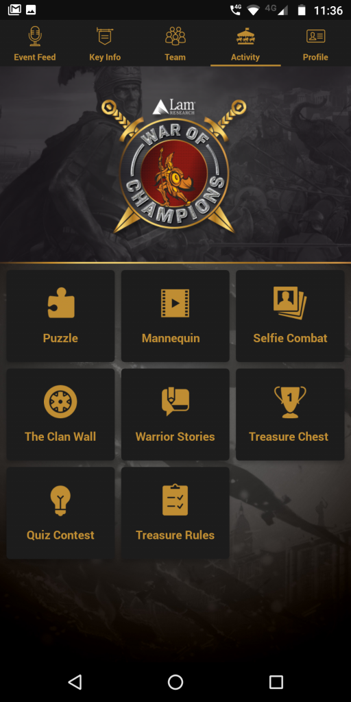 Event App Gamification - AIDAIO