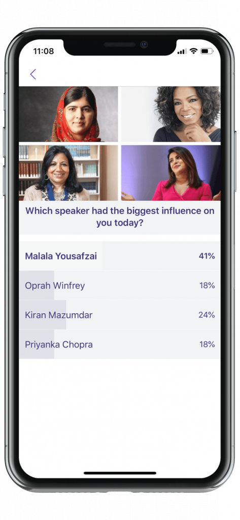 Virtual Event App, Live Audience Polling App - AIDAIO
