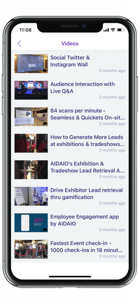 Virtual Event App, Live Audience Polling App - AIDAIO